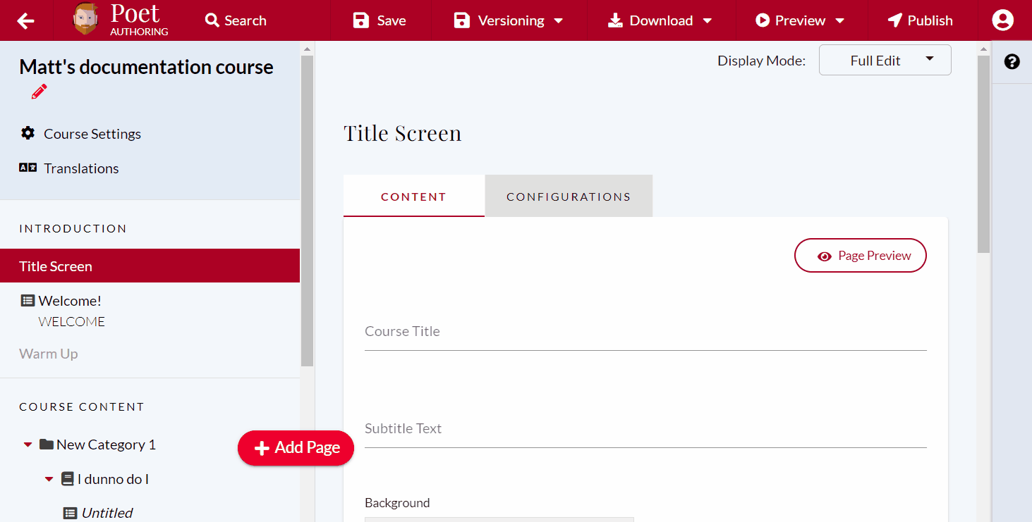 Versioning – Learning Pool Help Centre
