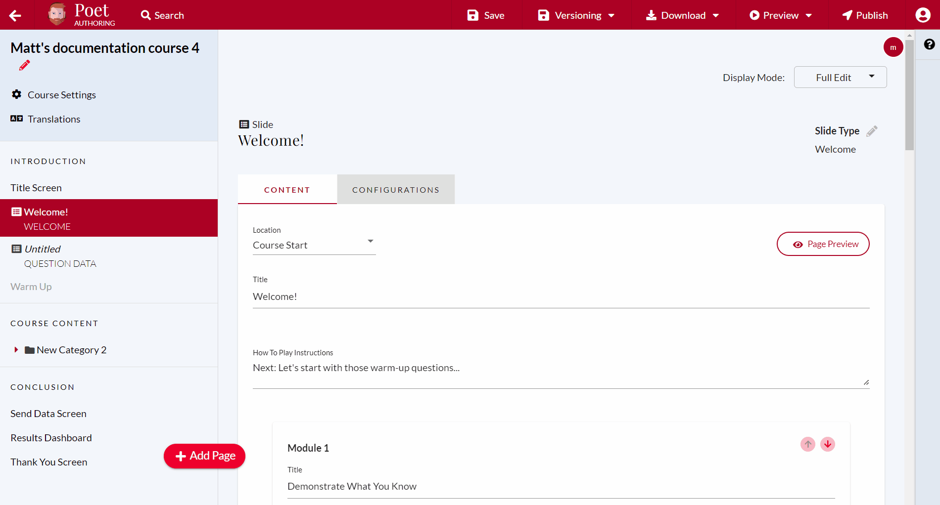 Question data – Learning Pool Help Centre