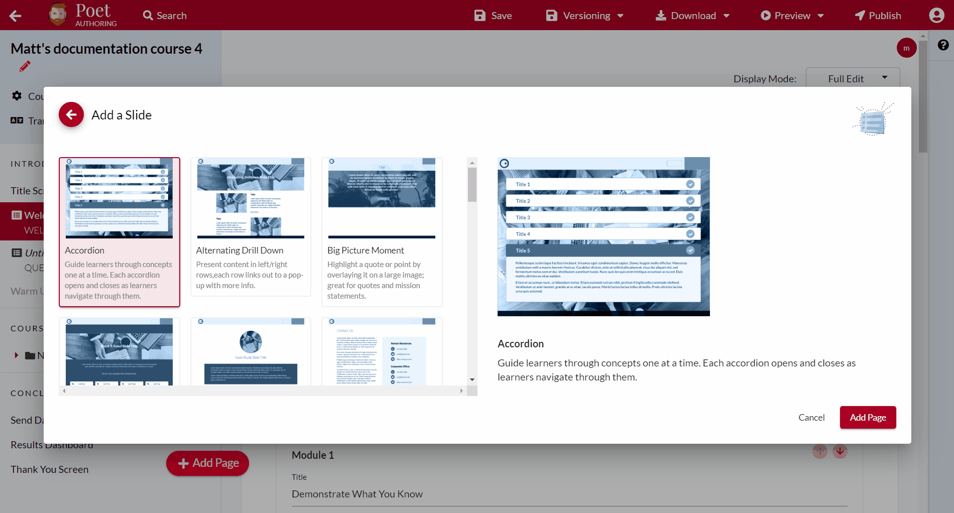 Question data – Learning Pool Help Centre