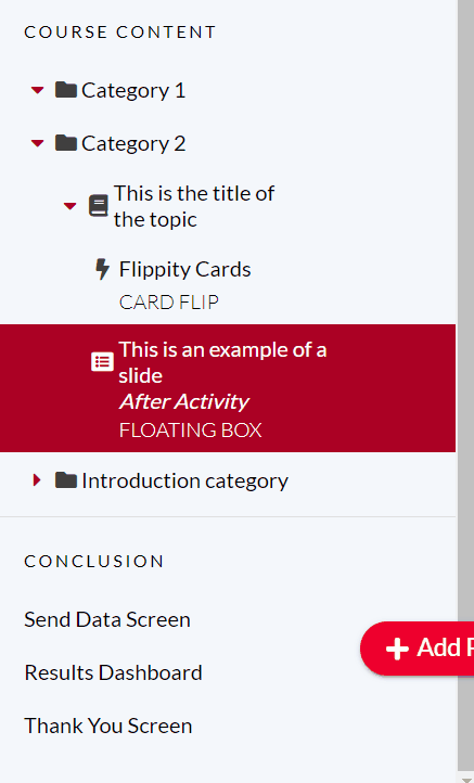 The structure of courses – Learning Pool Help Centre