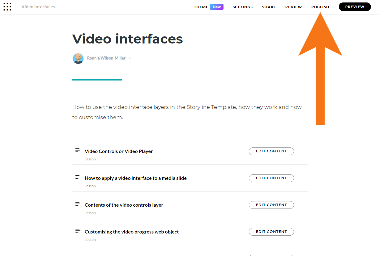 Uploading Articulate Rise courses – Learning Pool Help Centre