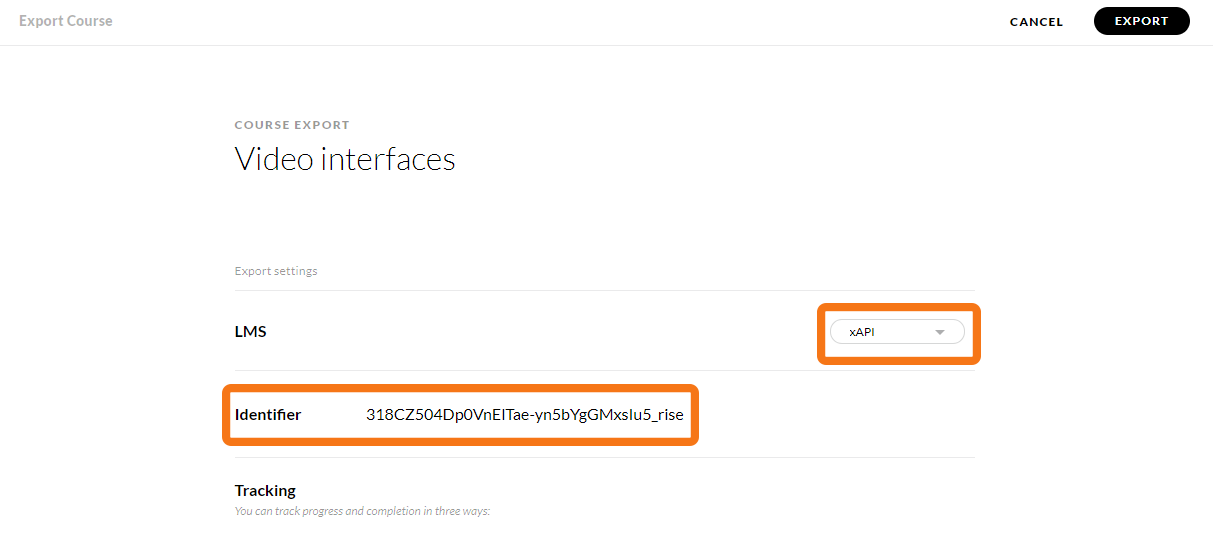 Uploading Articulate Rise courses – Learning Pool Help Centre