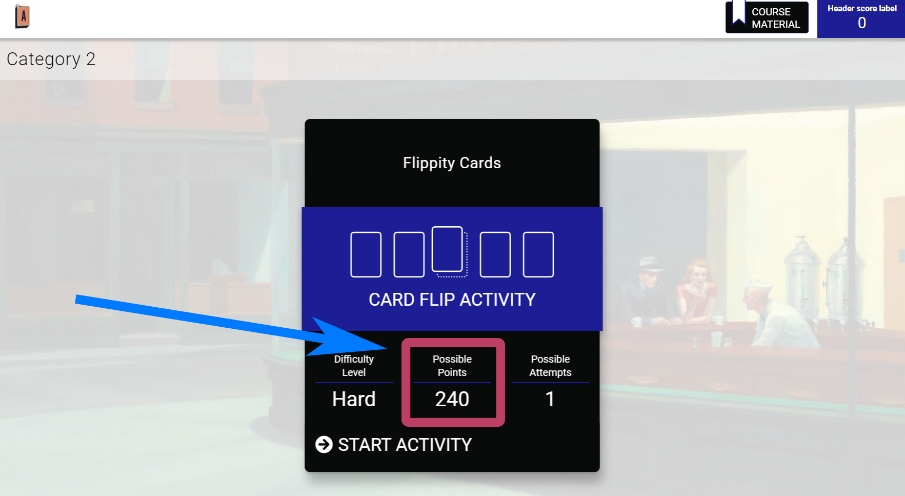 Scoring and difficulty – Learning Pool Help Centre
