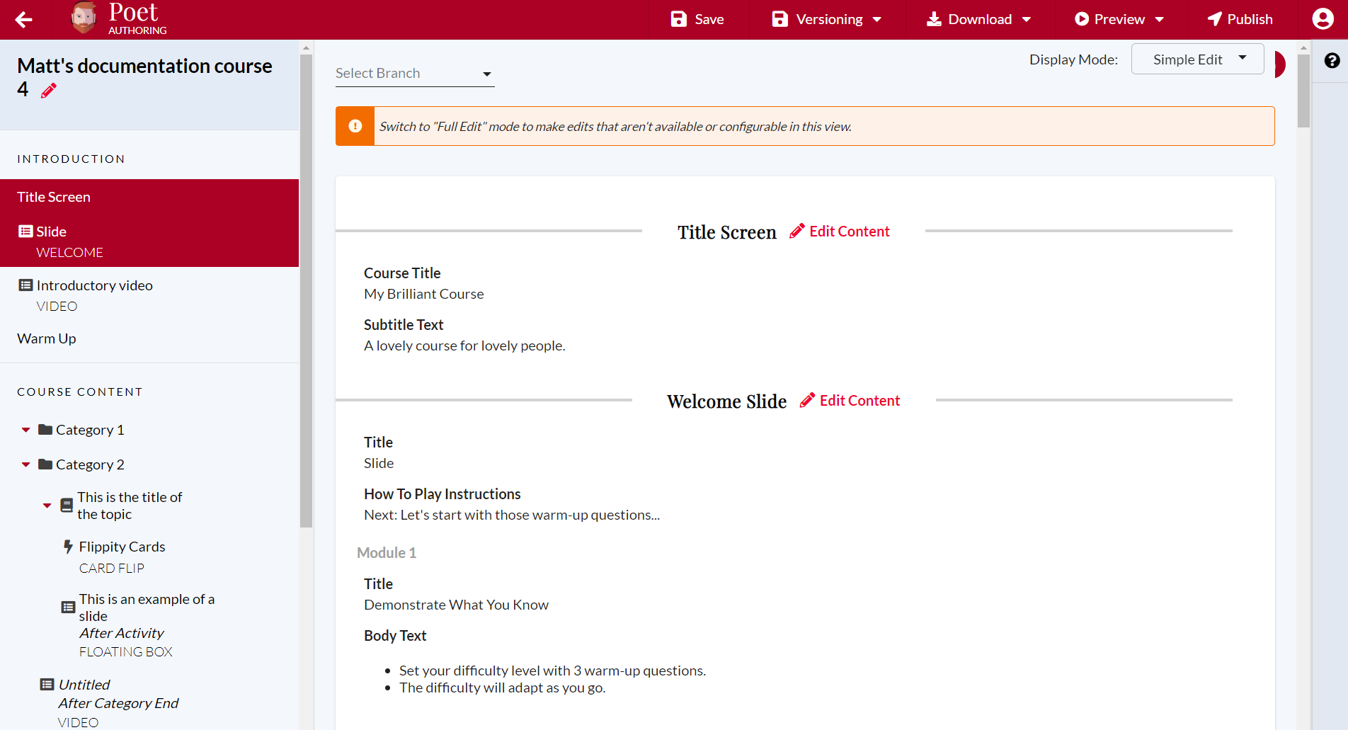 Using it for the first time – Learning Pool Help Centre
