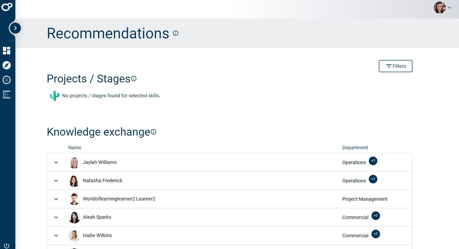 Recommendations – Learning Pool Help Centre
