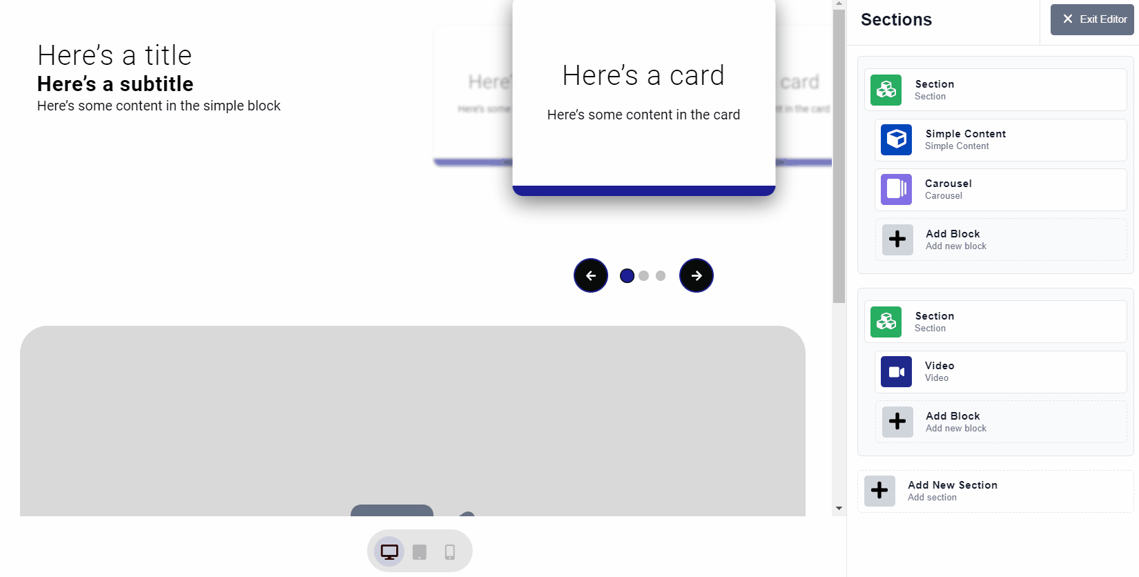 Introducing the flex slide – Learning Pool Help Centre