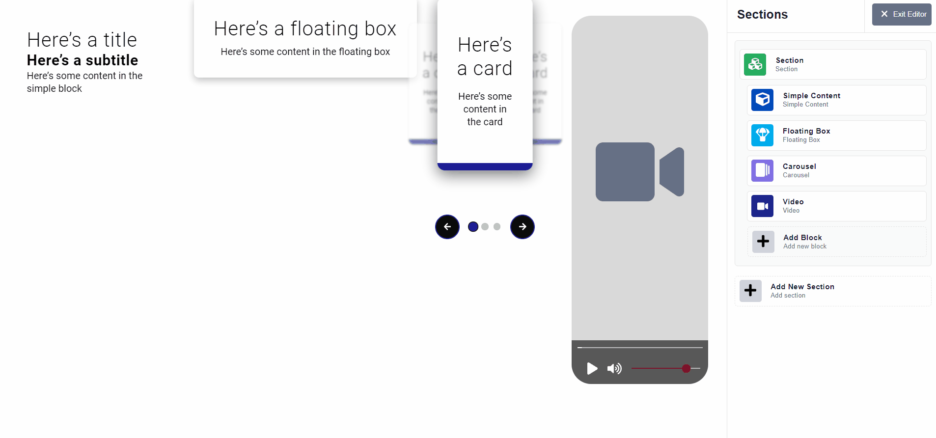 Blocks – Learning Pool Help Centre