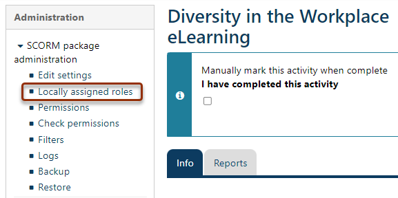 Assigning Roles to Context – Learning Pool Help Centre