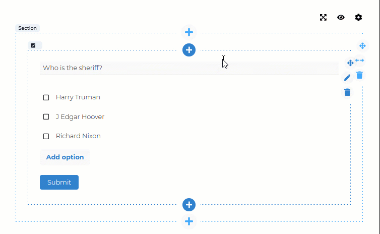 Multiple choice question widget – Learning Pool Help Centre