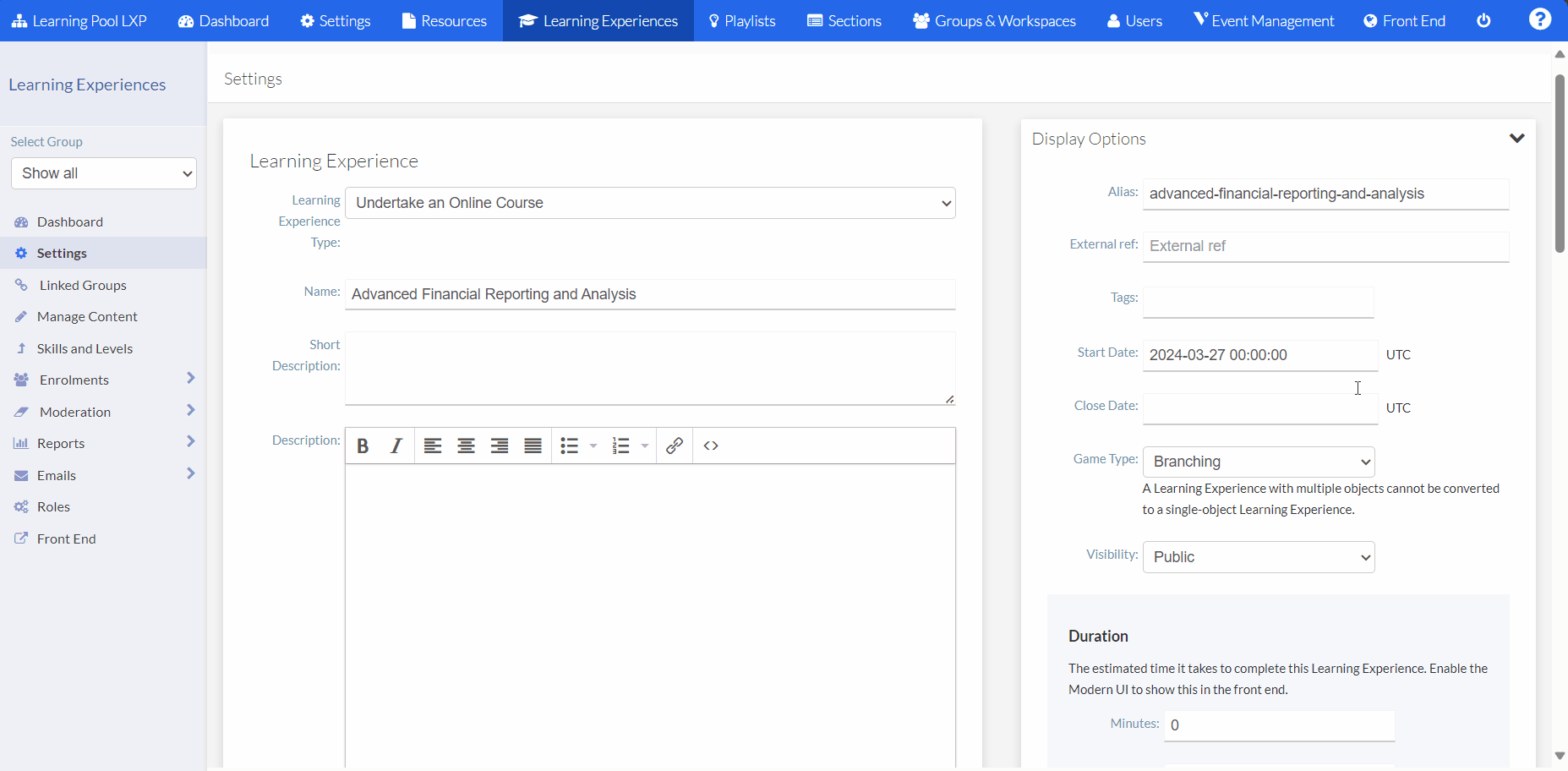 Displaying CPD / CPE on Certificates – Learning Pool Help Centre