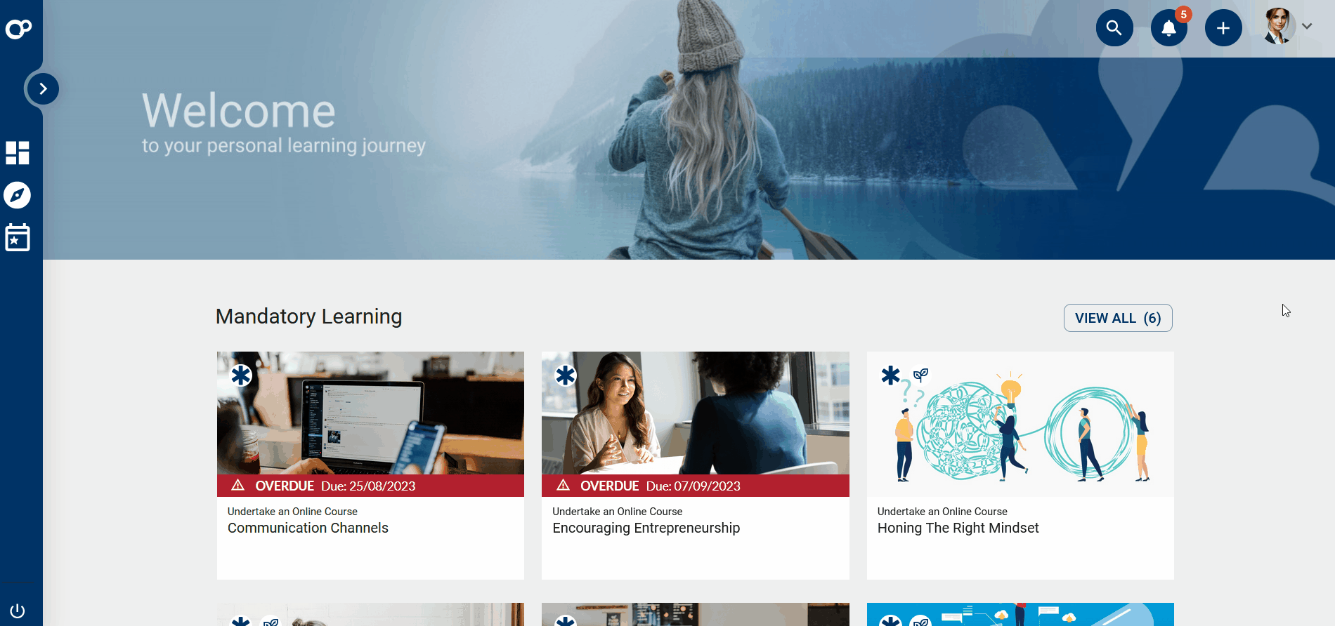CPD / CPE Learner Reporting - Assigned Requirements – Learning Pool Help Centre