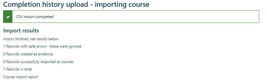 How to ensure an RPL upload is successful – Learning Pool Help Centre