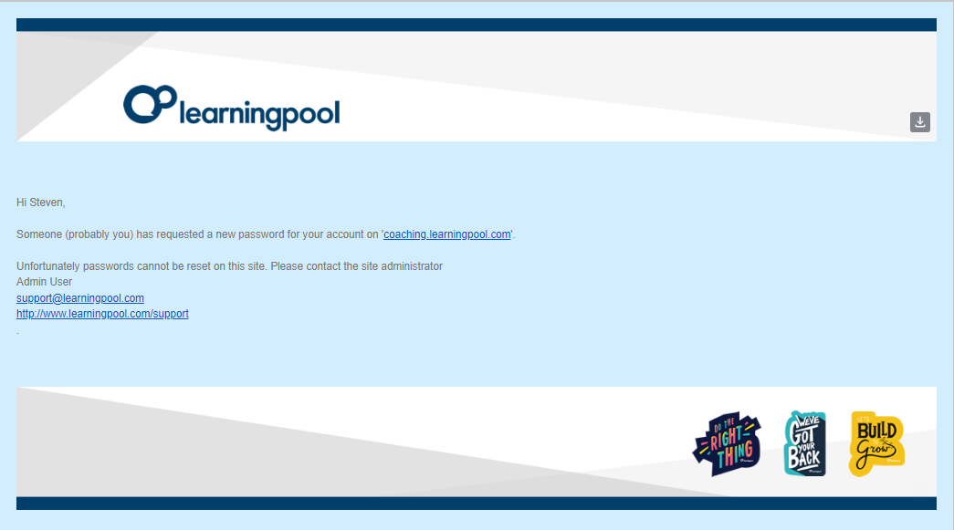 Customising emails from the LMS – Learning Pool Help Centre