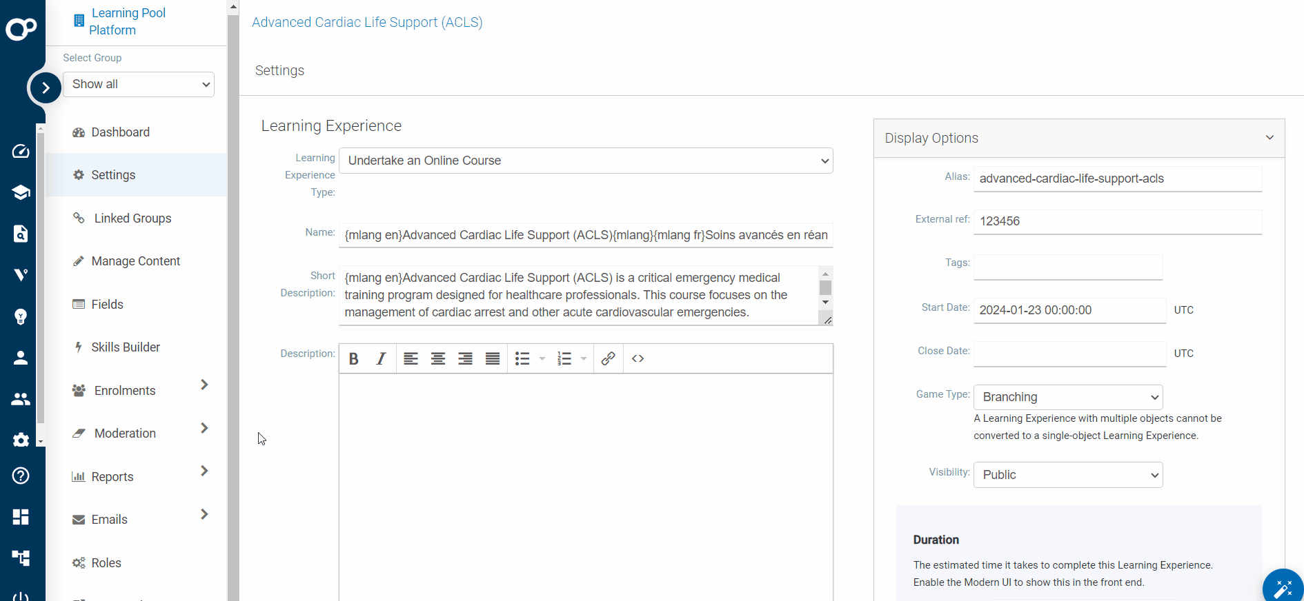 Admin Reporting - CPD / CPE on Completions Report – Learning Pool Help ...