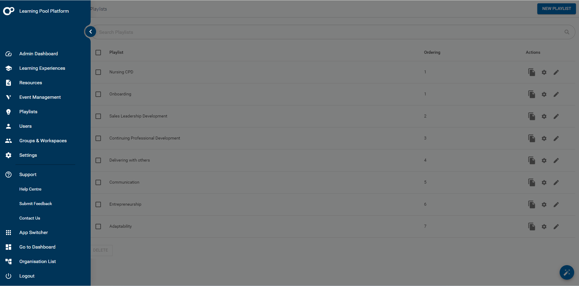 Assigning content via groups – Learning Pool Help Centre