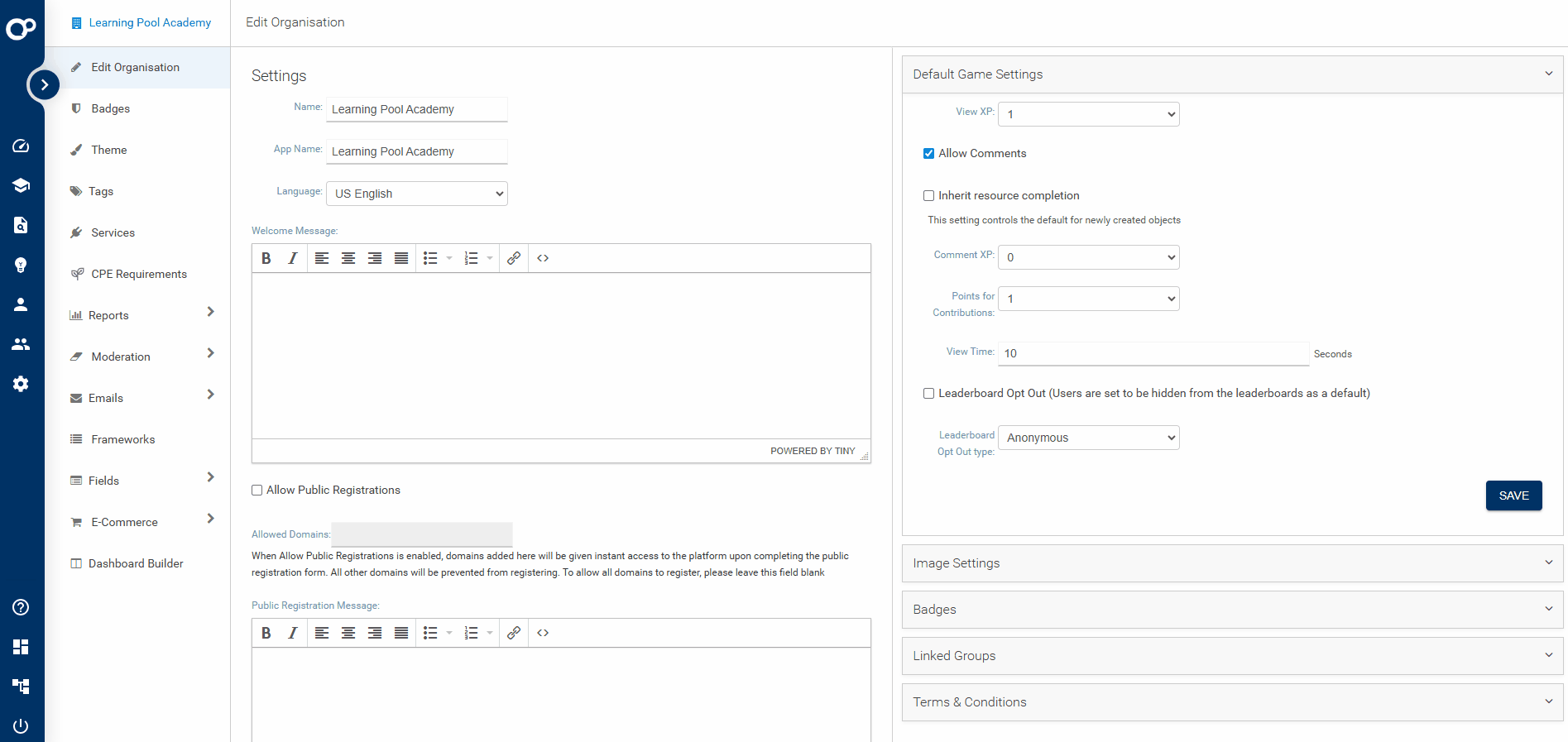Sending emails from the platform – Learning Pool Help Centre