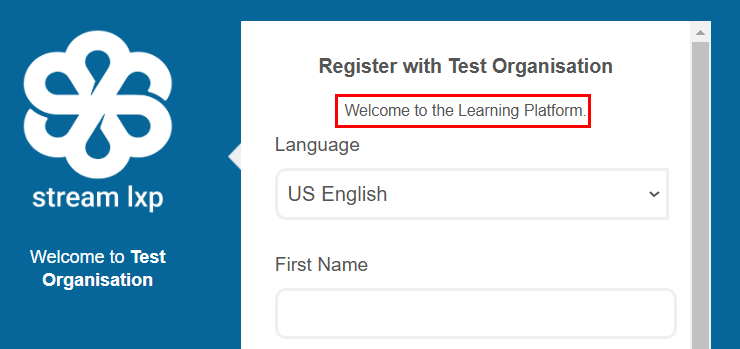 Organisation Settings – Learning Pool Help Centre