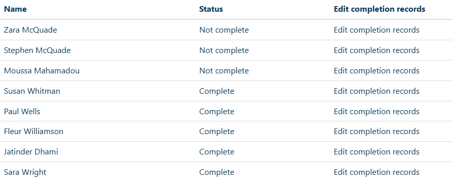 Creating a Program - Completions Tab – Learning Pool Help Centre