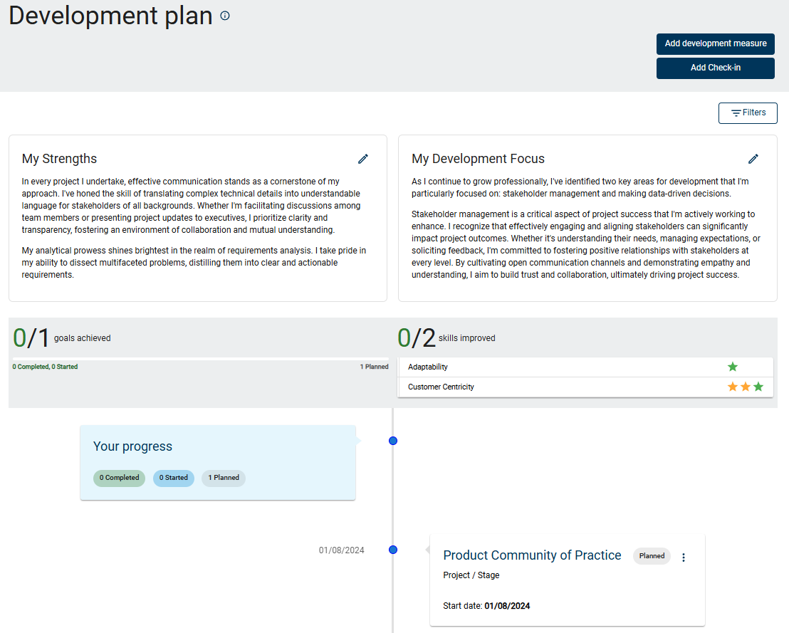 Development plan – Learning Pool Help Centre