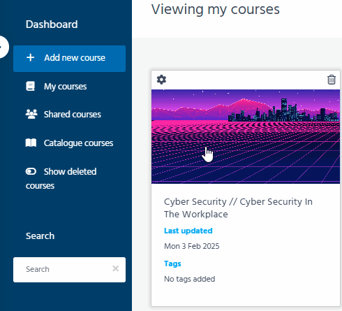 Creating an Archived Theme – Learning Pool Help Centre