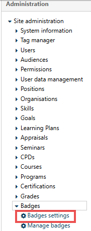 Badges – Learning Pool Help Centre