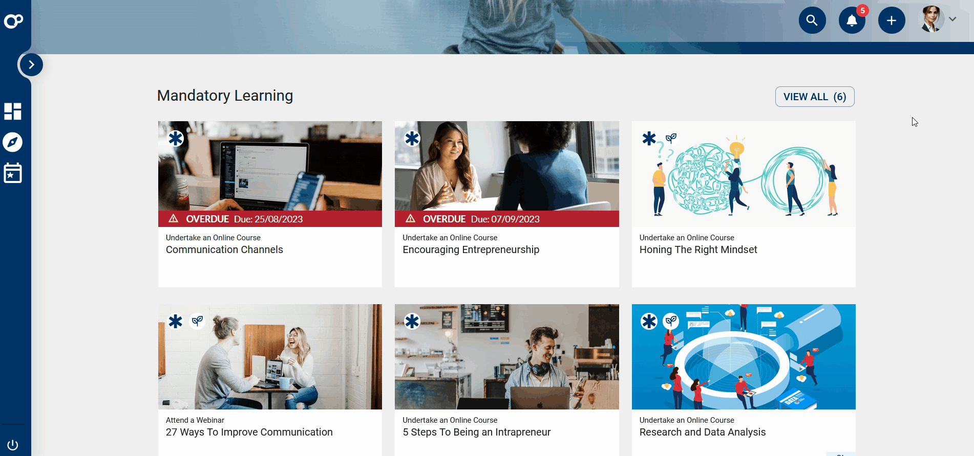 My Reports – Learning Pool Help Centre