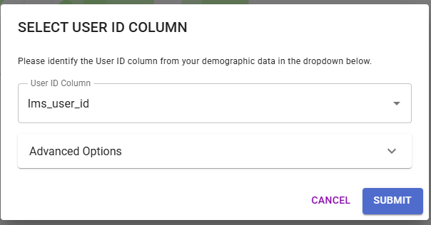 Adding Additional Filters via Demographic File Upload – Learning Pool Help Centre