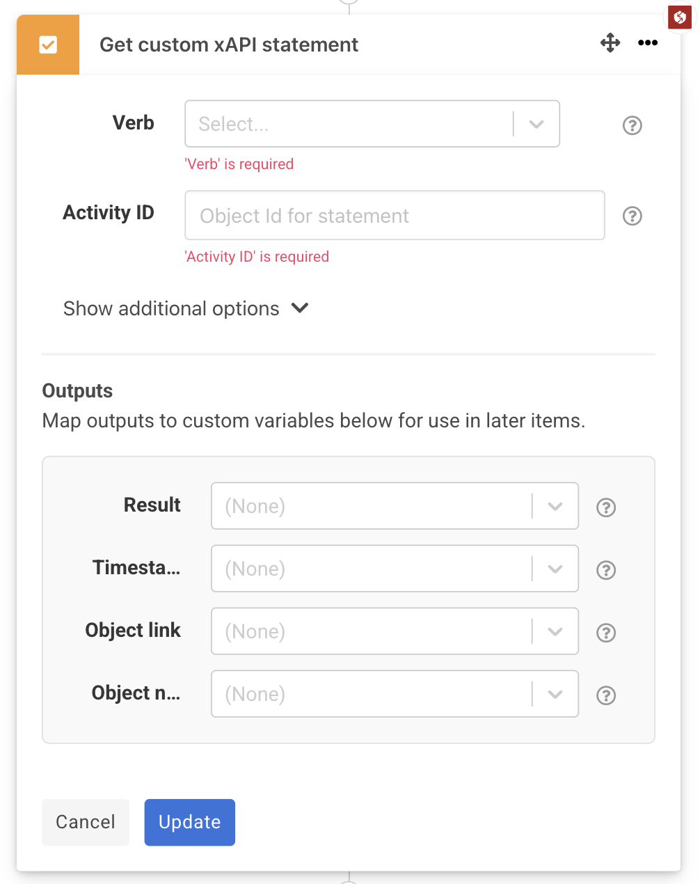 Get custom xAPI statement – Learning Pool Help Centre