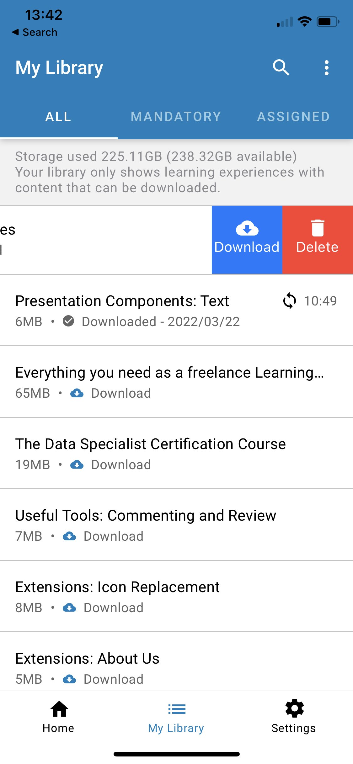 Learning Pool LXP mobile app – Learning Pool Help Centre
