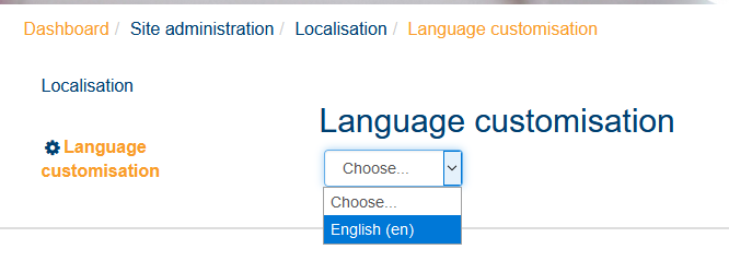Translations and languages – Learning Pool Help Centre