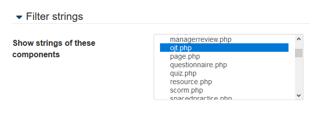 Translations and languages – Learning Pool Help Centre