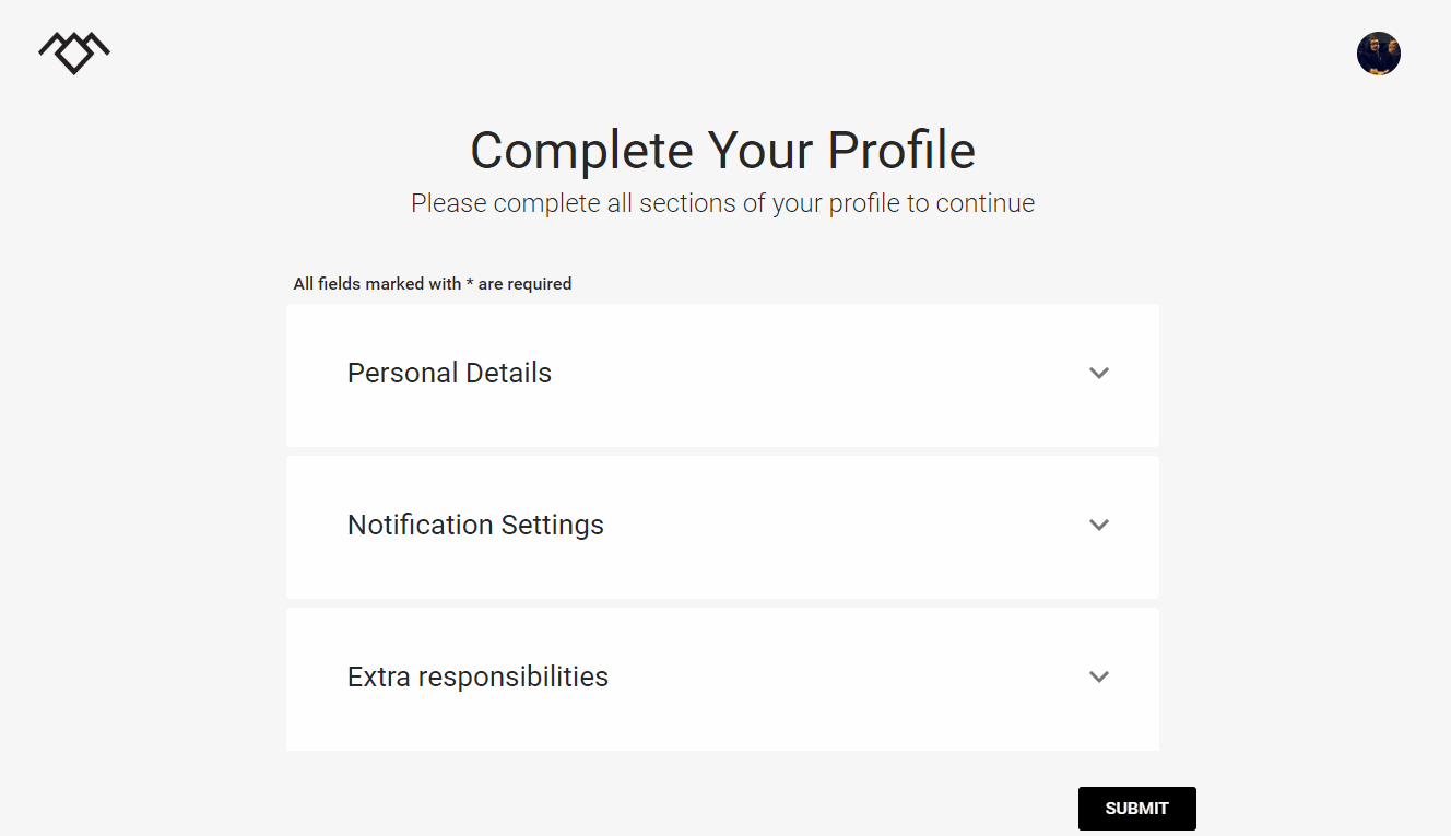 Complete your profile – Learning Pool Help Centre