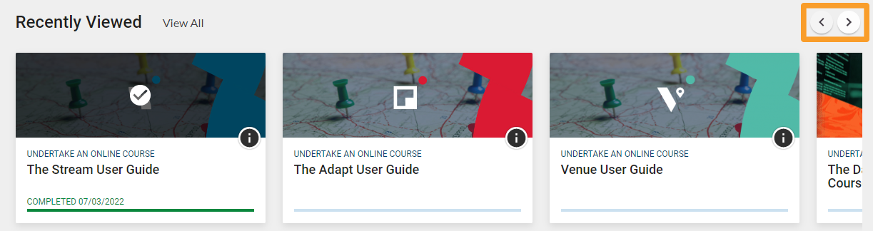 Customising your dashboard (OLD DASHBOARD) – Learning Pool Help Centre