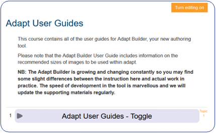 Collapsed topics – Learning Pool Help Centre