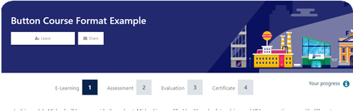 Buttons format – Learning Pool Help Centre