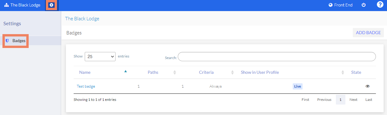 Badges – Learning Pool Help Centre