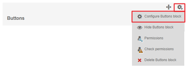 Buttons block – Learning Pool Help Centre