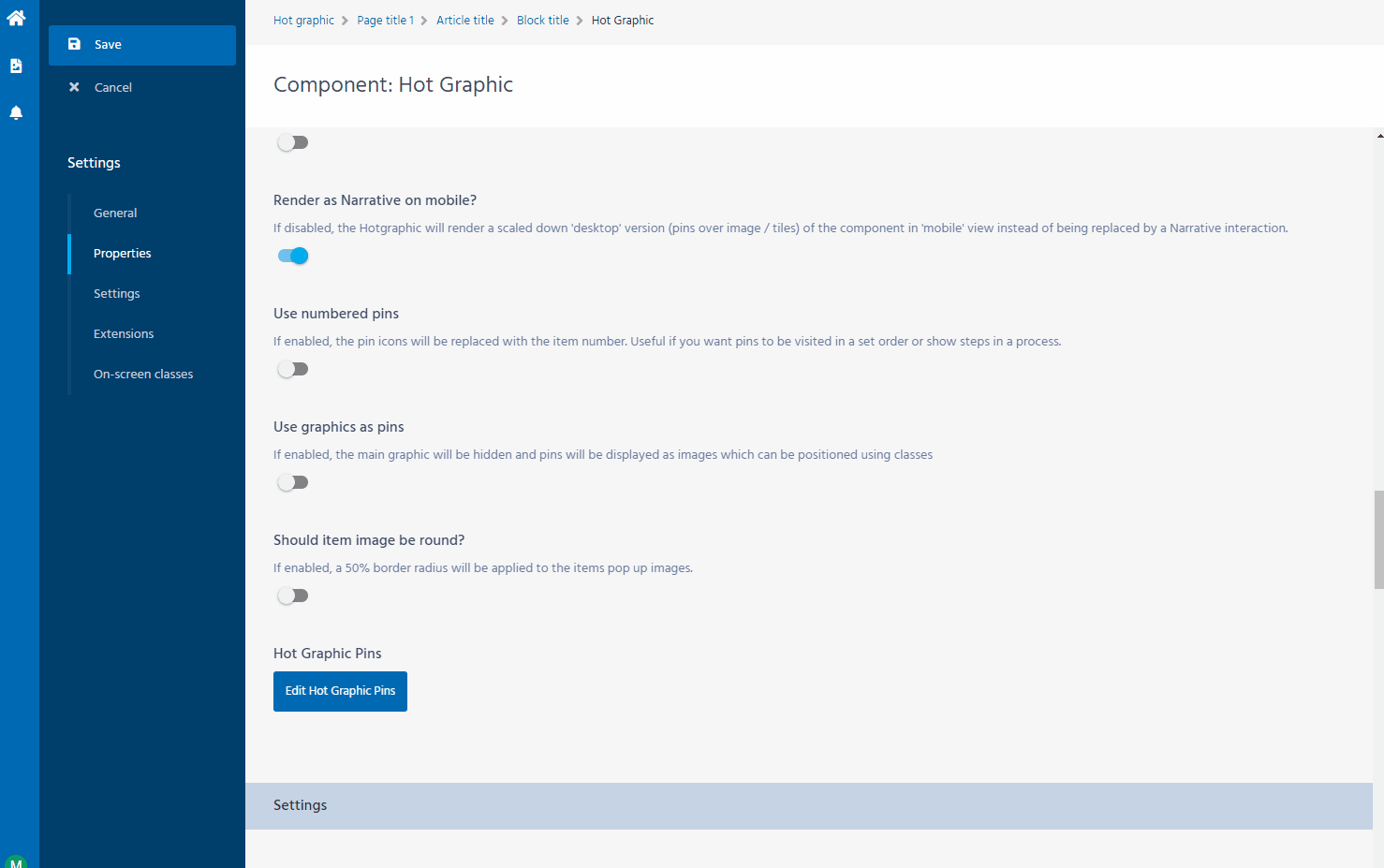Hot graphic – Learning Pool Help Centre