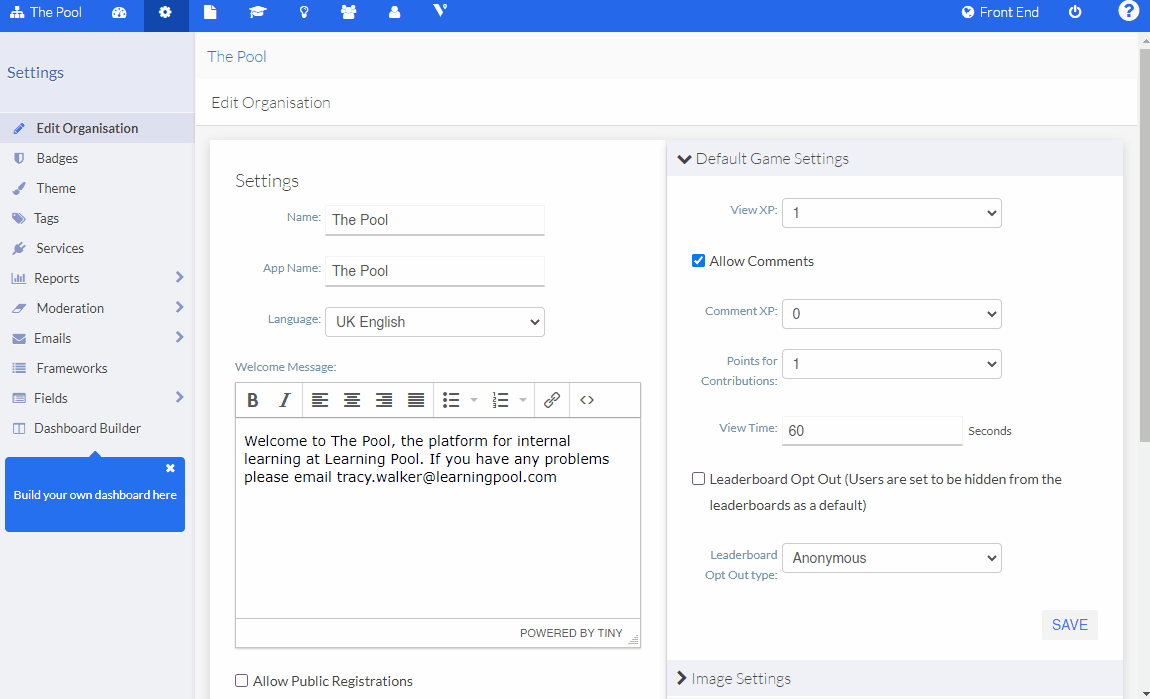 Modern UI – Learning Pool Help Centre