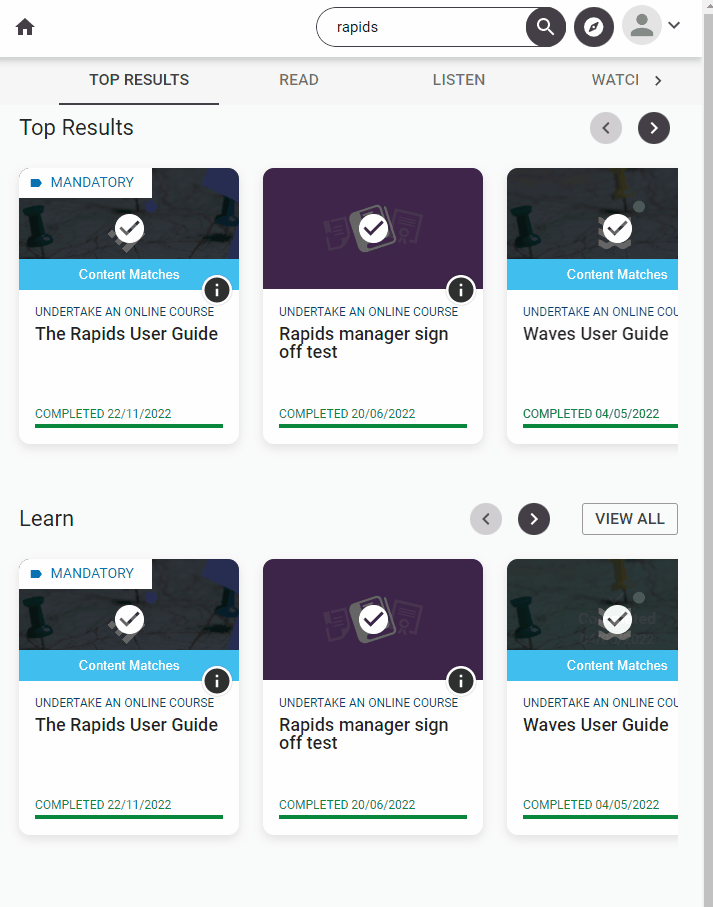 Modern UI – Learning Pool Help Centre