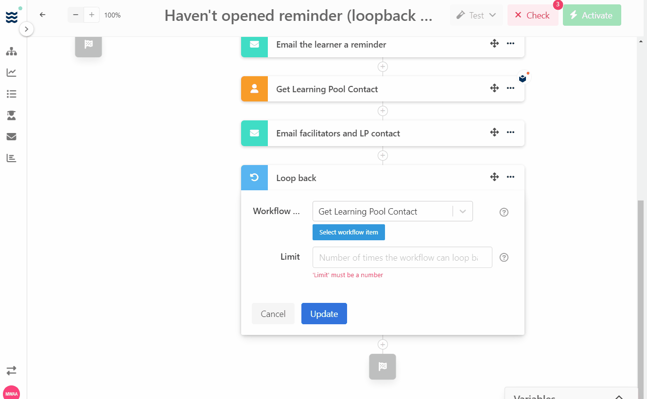 Loop back – Learning Pool Help Centre