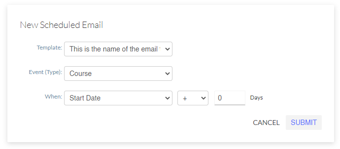 Emails – Learning Pool Help Centre