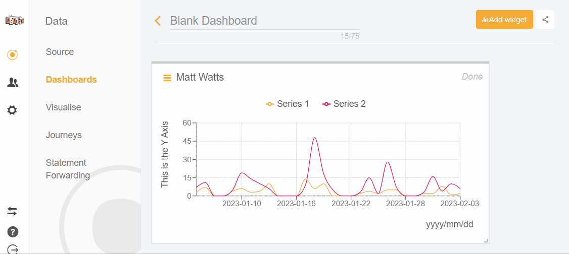 Tables in visualisations – Learning Pool Help Centre