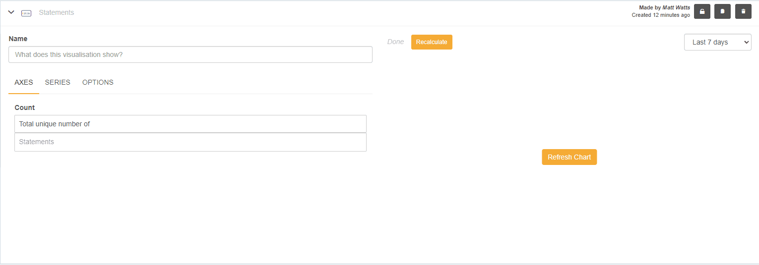 Setting up a counter visualisation – Learning Pool Help Centre