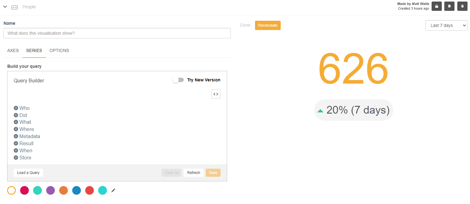Setting up a counter visualisation – Learning Pool Help Centre