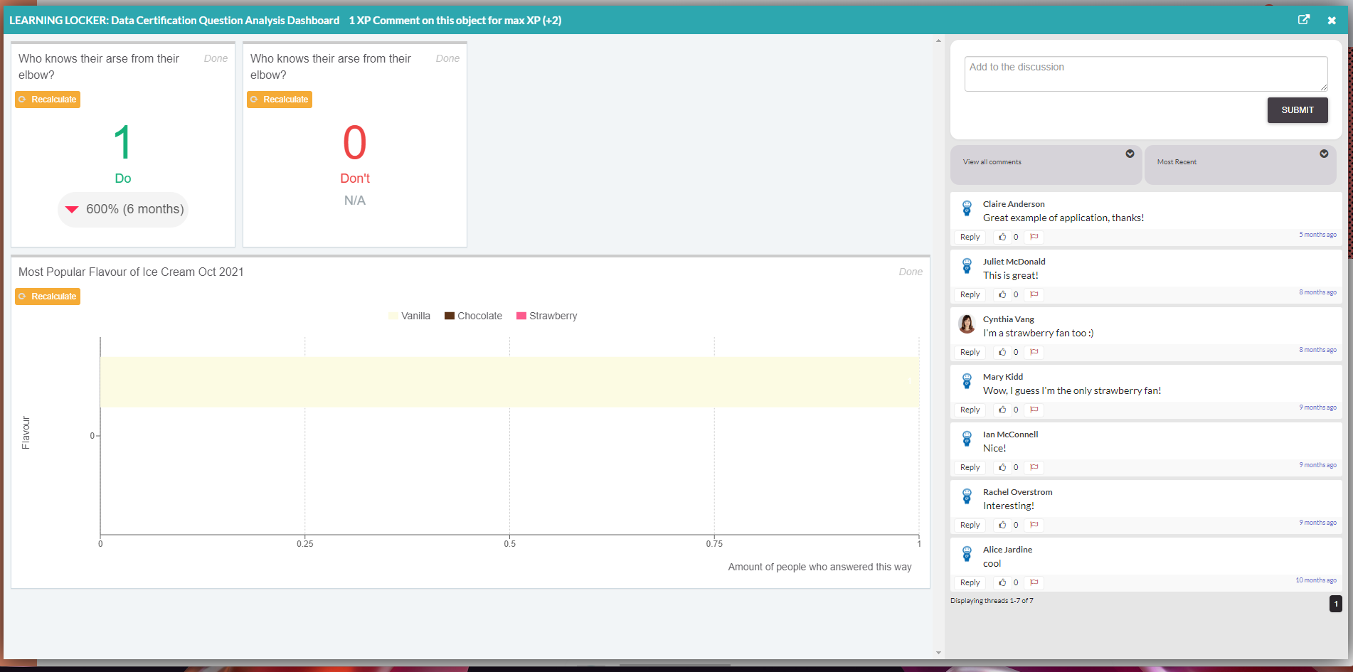 Sharing your dashboards – Learning Pool Help Centre
