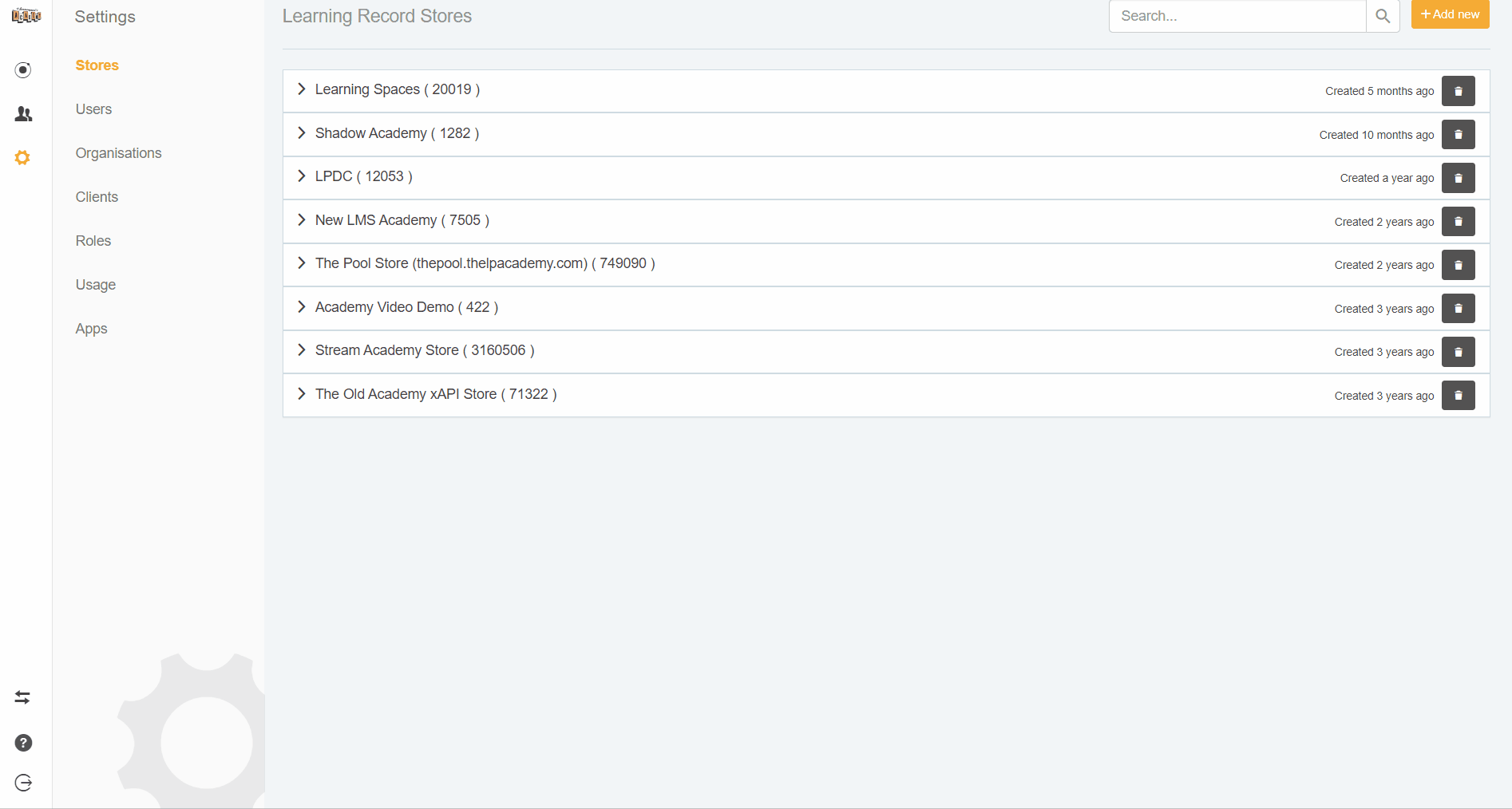 Creating and editing a store – Learning Pool Help Centre