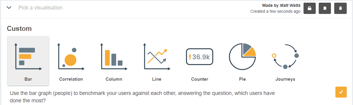 Displaying journeys in visualisations – Learning Pool Help Centre