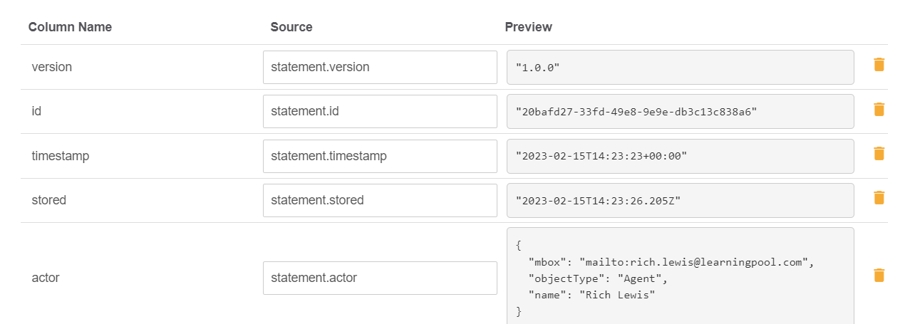 Exporting statements – Learning Pool Help Centre
