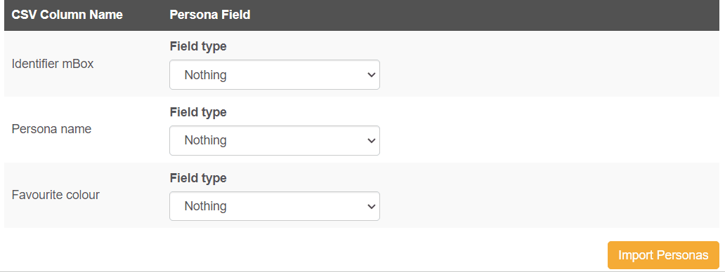 Importing personas – Learning Pool Help Centre